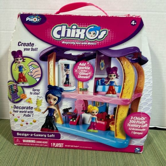spin mater | Toys | Rare 209 Chixos Design A Luxury Loft Plays Set New ...